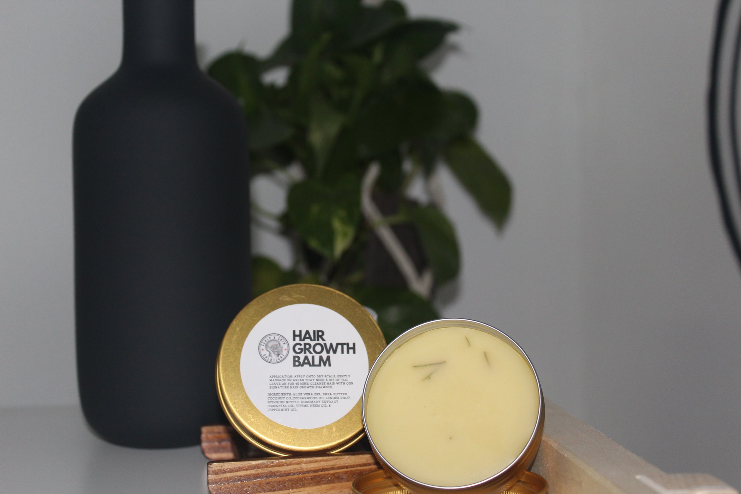 Thickening Hair Growth Balm | Nourish Follicles & Support Fuller Hair ...